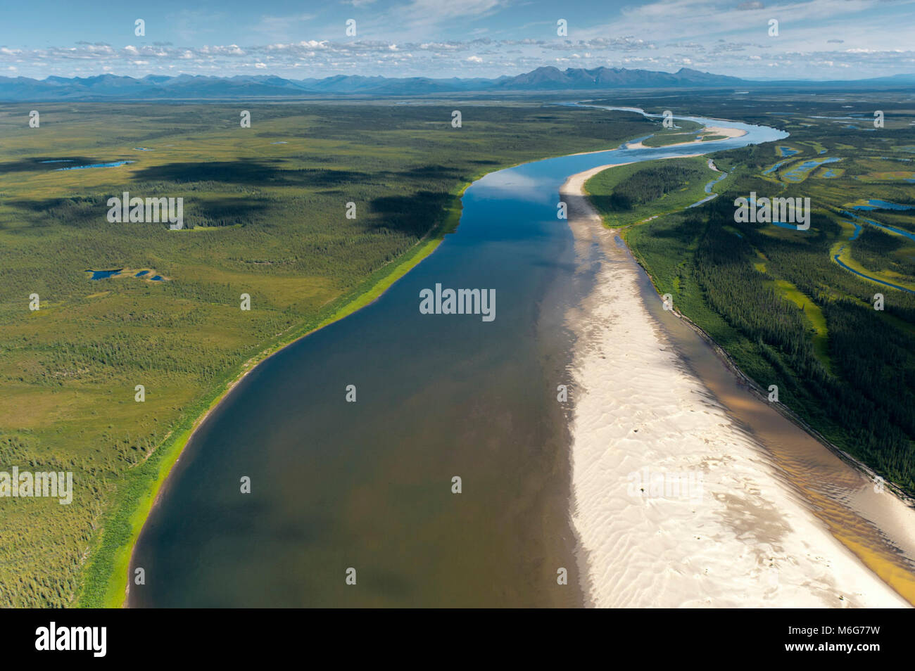 The Kobuk River, Kobuk Valley National Park Stock Photo - Alamy