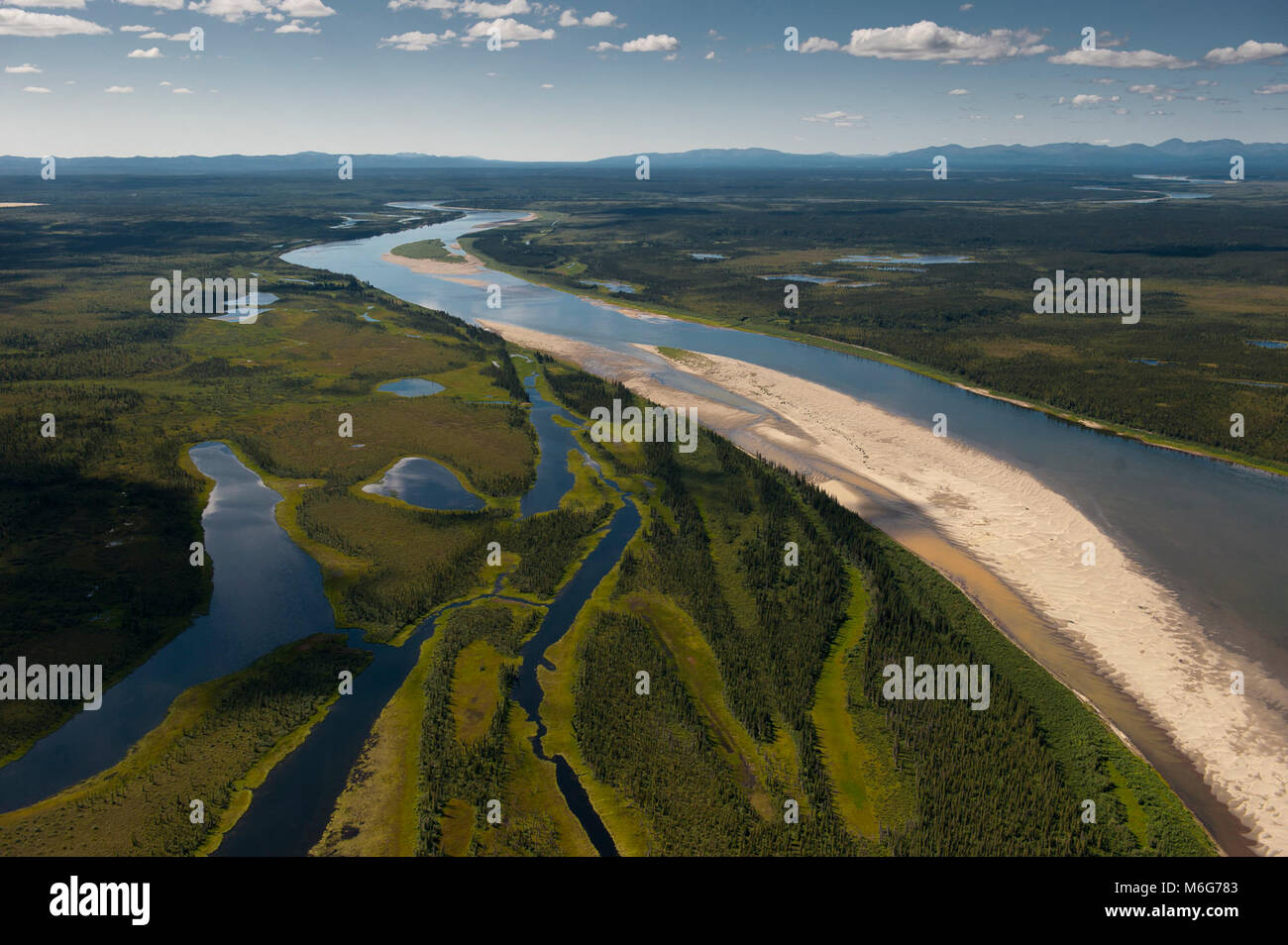 The Kobuk River, Kobuk Valley National Park Stock Photo - Alamy
