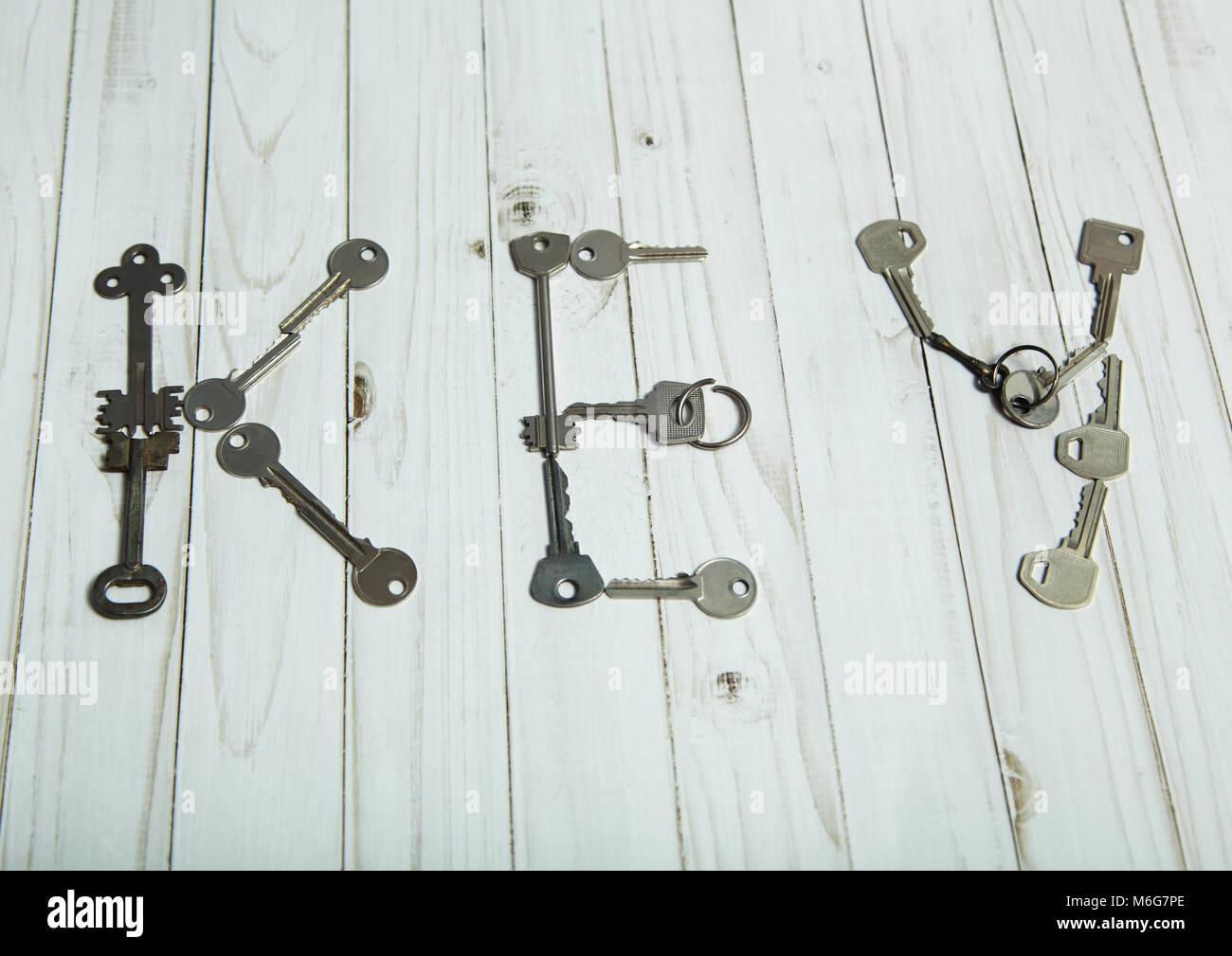 Steel letters hi-res stock photography and images - Alamy