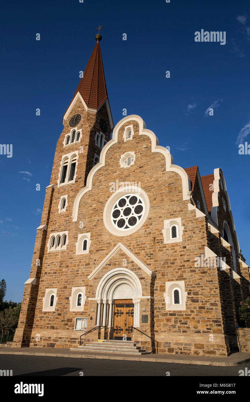 Christ church Winhoek Namibia Stock Photo - Alamy