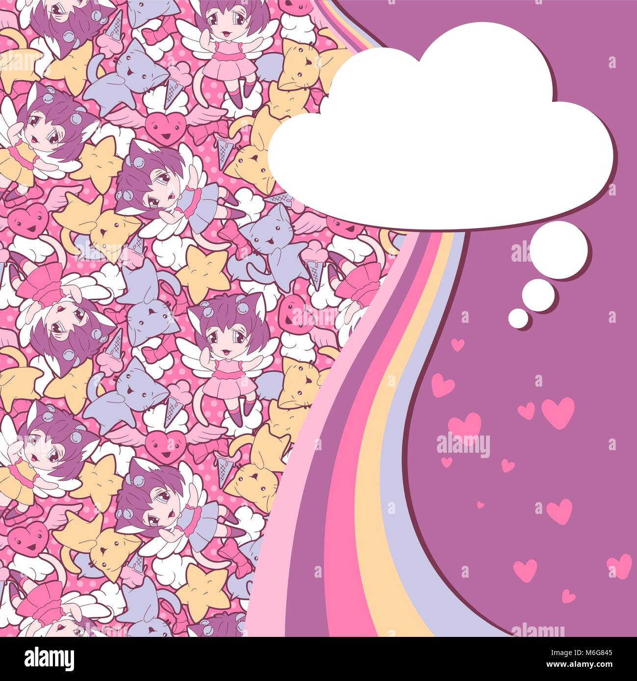 Graffiti manga Stock Vector Images - Alamy