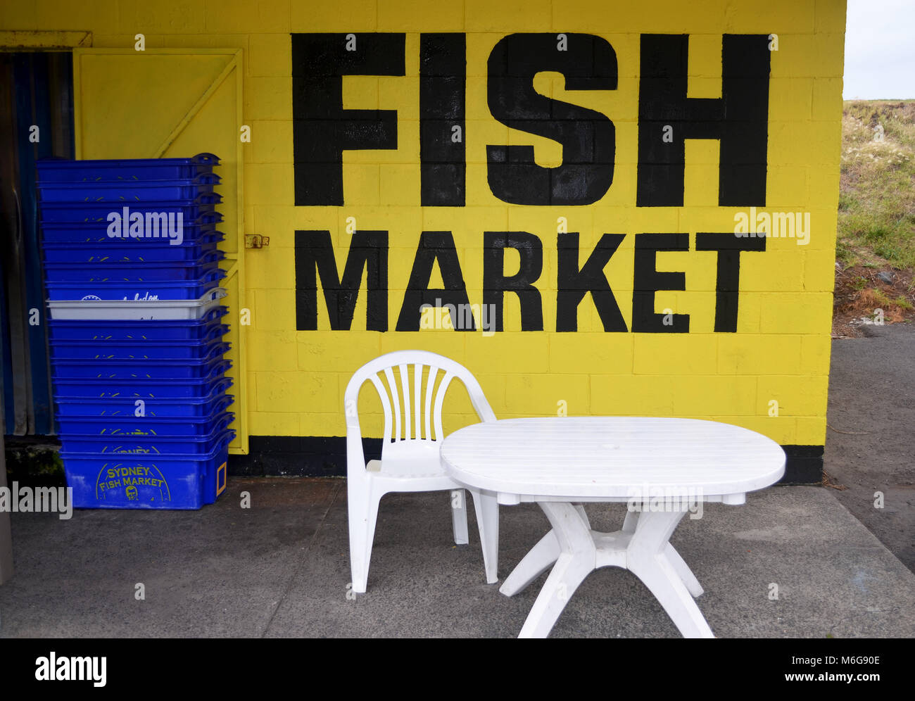 Fish market at Kiama NSW Australia Stock Photo - Alamy