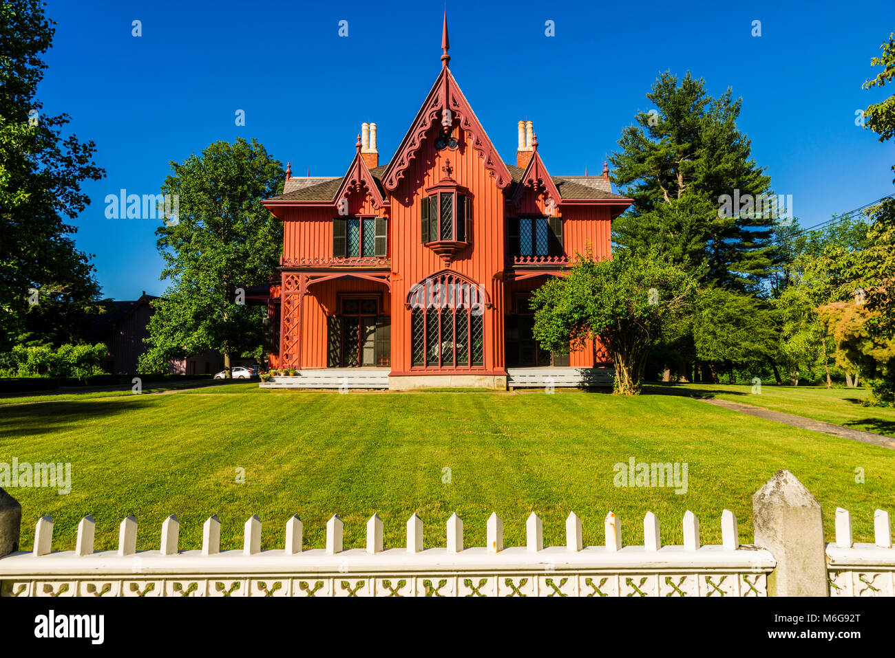 Roseland Cottage Woodstock, Connecticut, USA Stock Photo - Alamy
