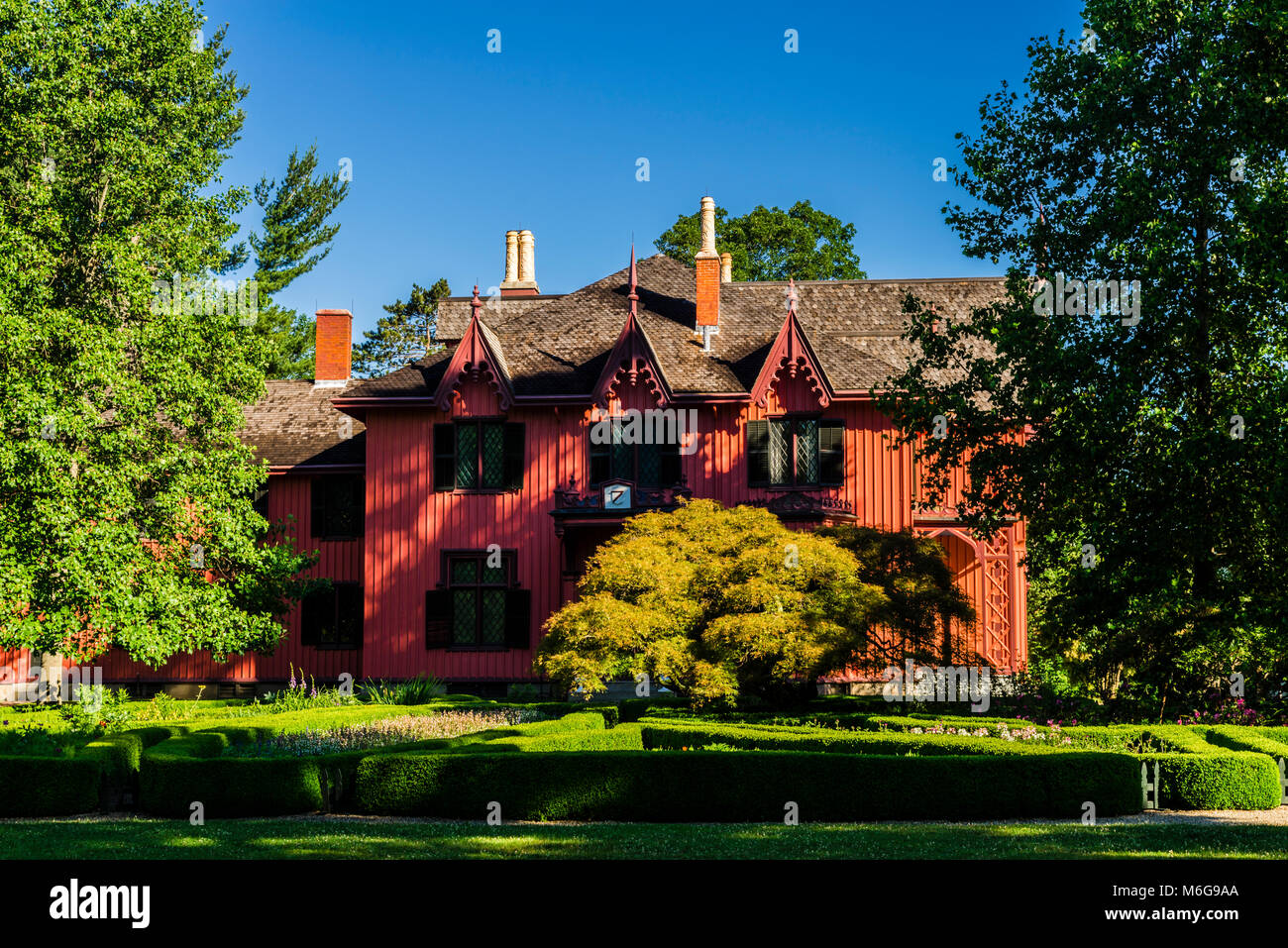 Roseland Cottage Woodstock, Connecticut, USA Stock Photo - Alamy
