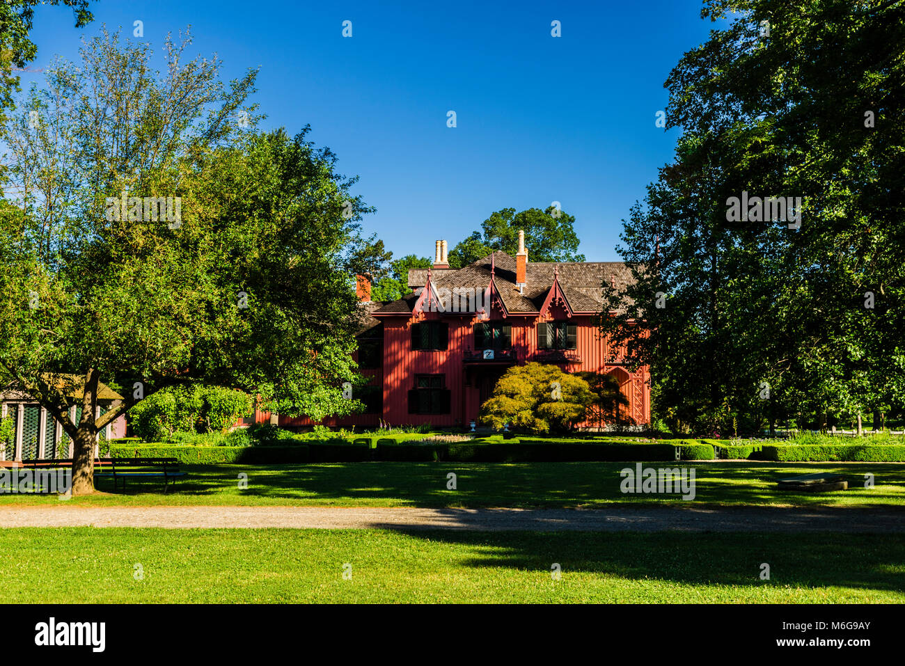 Roseland Cottage Woodstock, Connecticut, USA Stock Photo - Alamy
