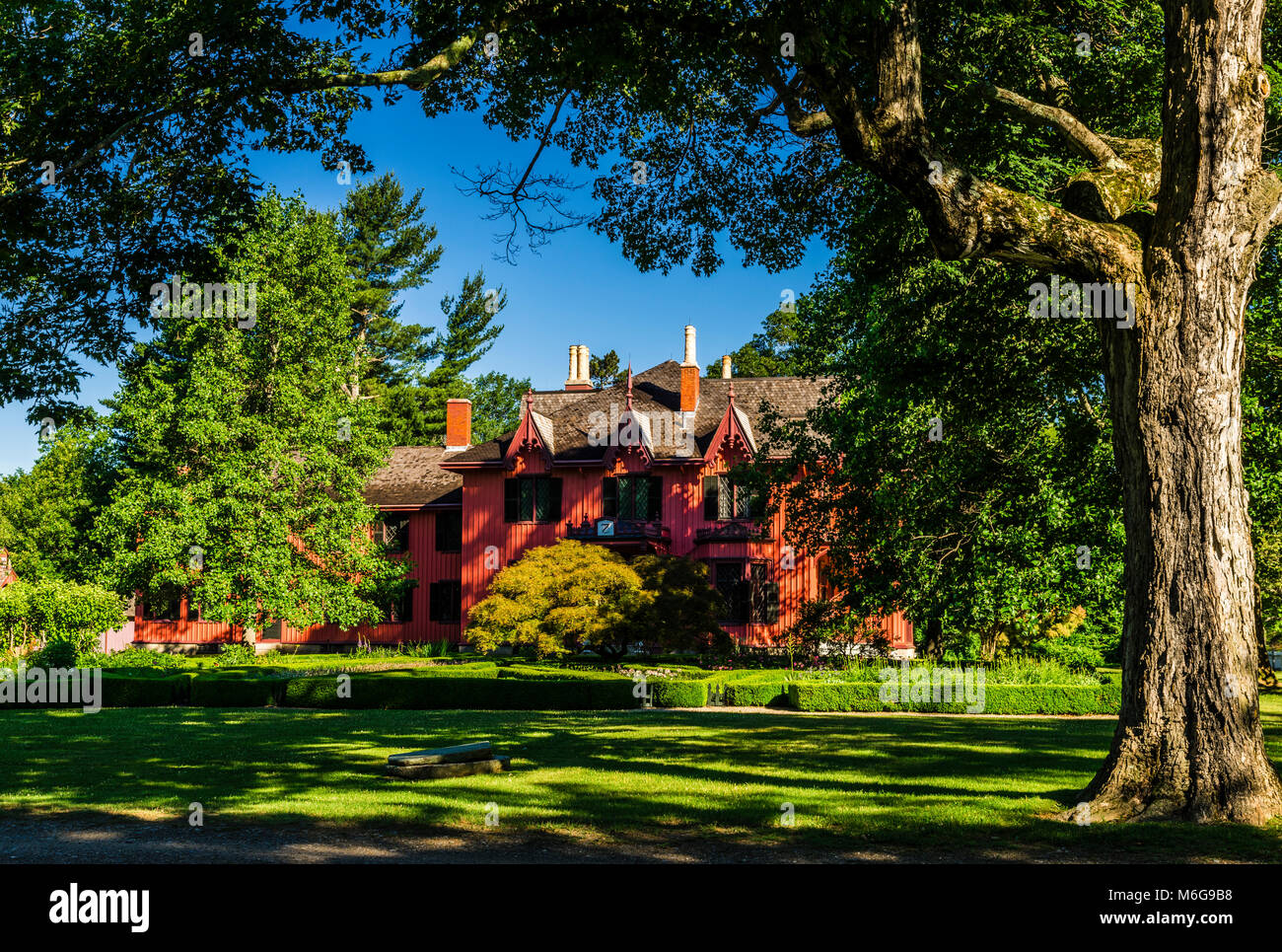 Roseland Cottage Woodstock, Connecticut, USA Stock Photo - Alamy