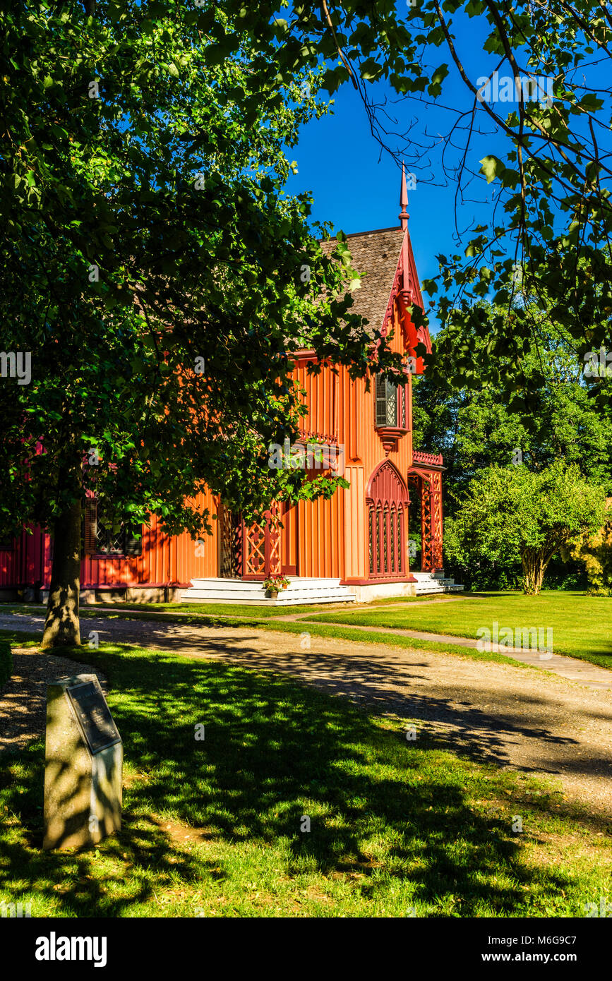 Roseland Cottage Woodstock, Connecticut, USA Stock Photo - Alamy