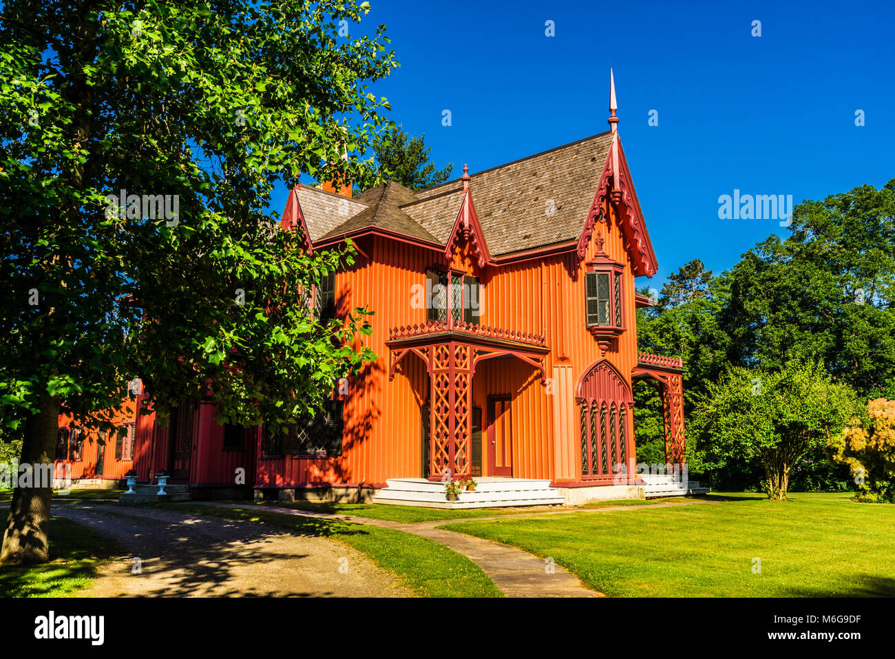 Roseland Cottage Woodstock, Connecticut, USA Stock Photo - Alamy