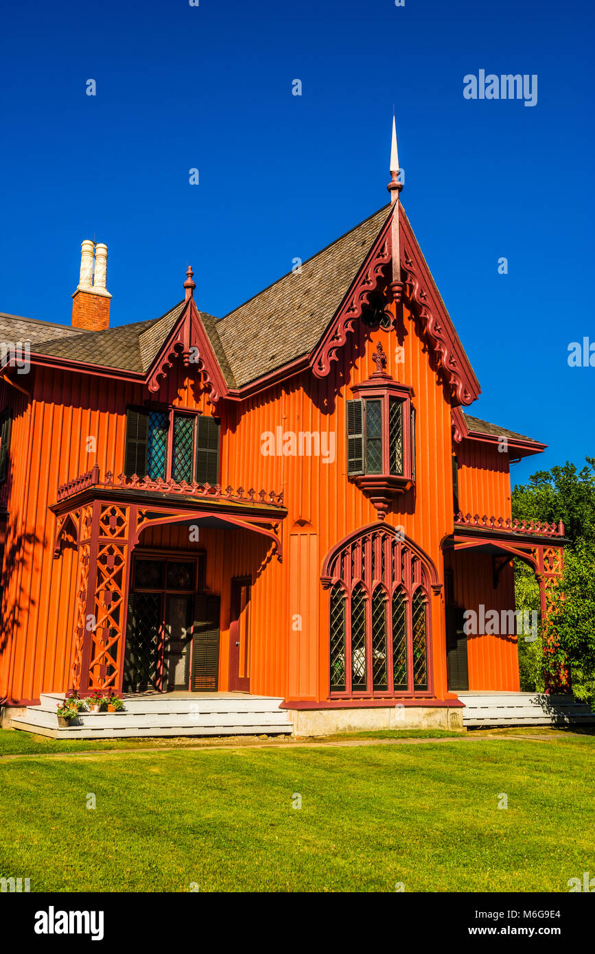 Roseland Cottage Woodstock, Connecticut, USA Stock Photo - Alamy
