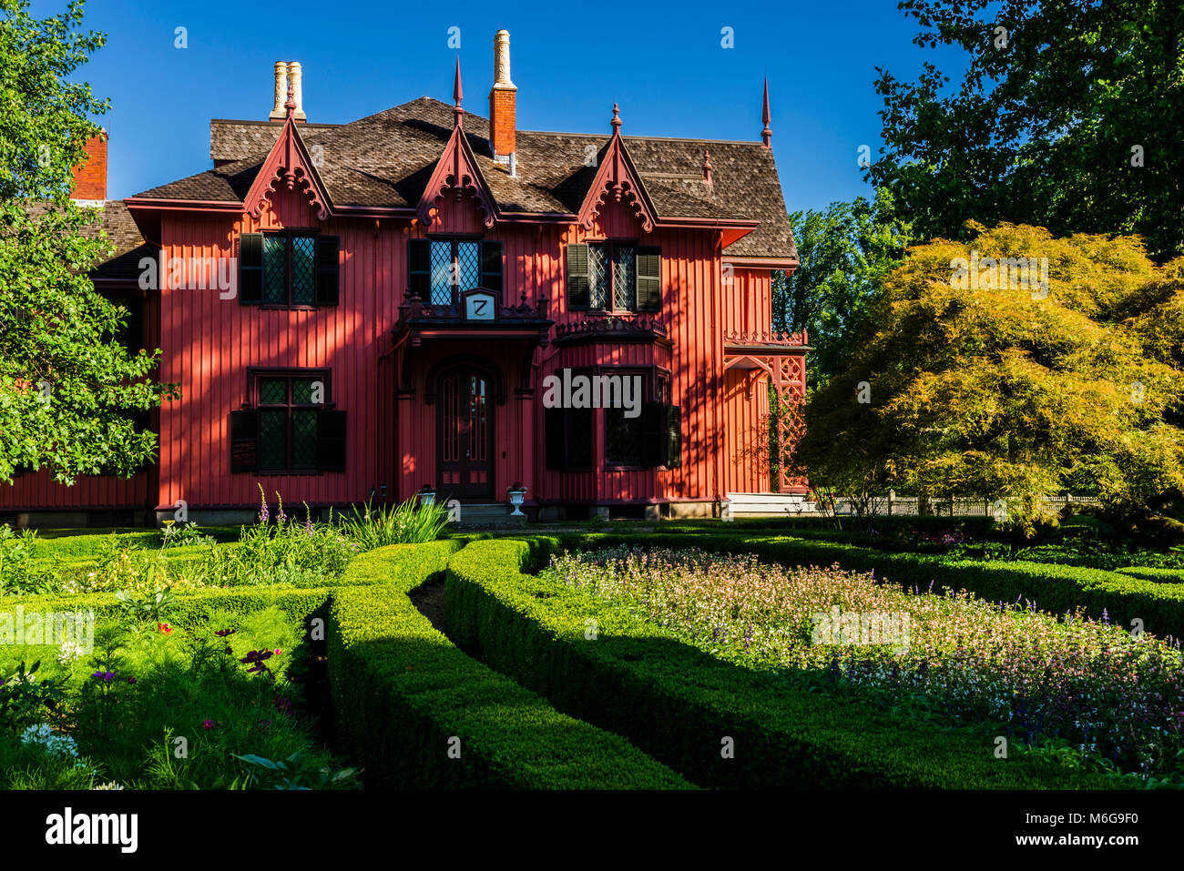 Roseland Cottage Woodstock, Connecticut, USA Stock Photo - Alamy