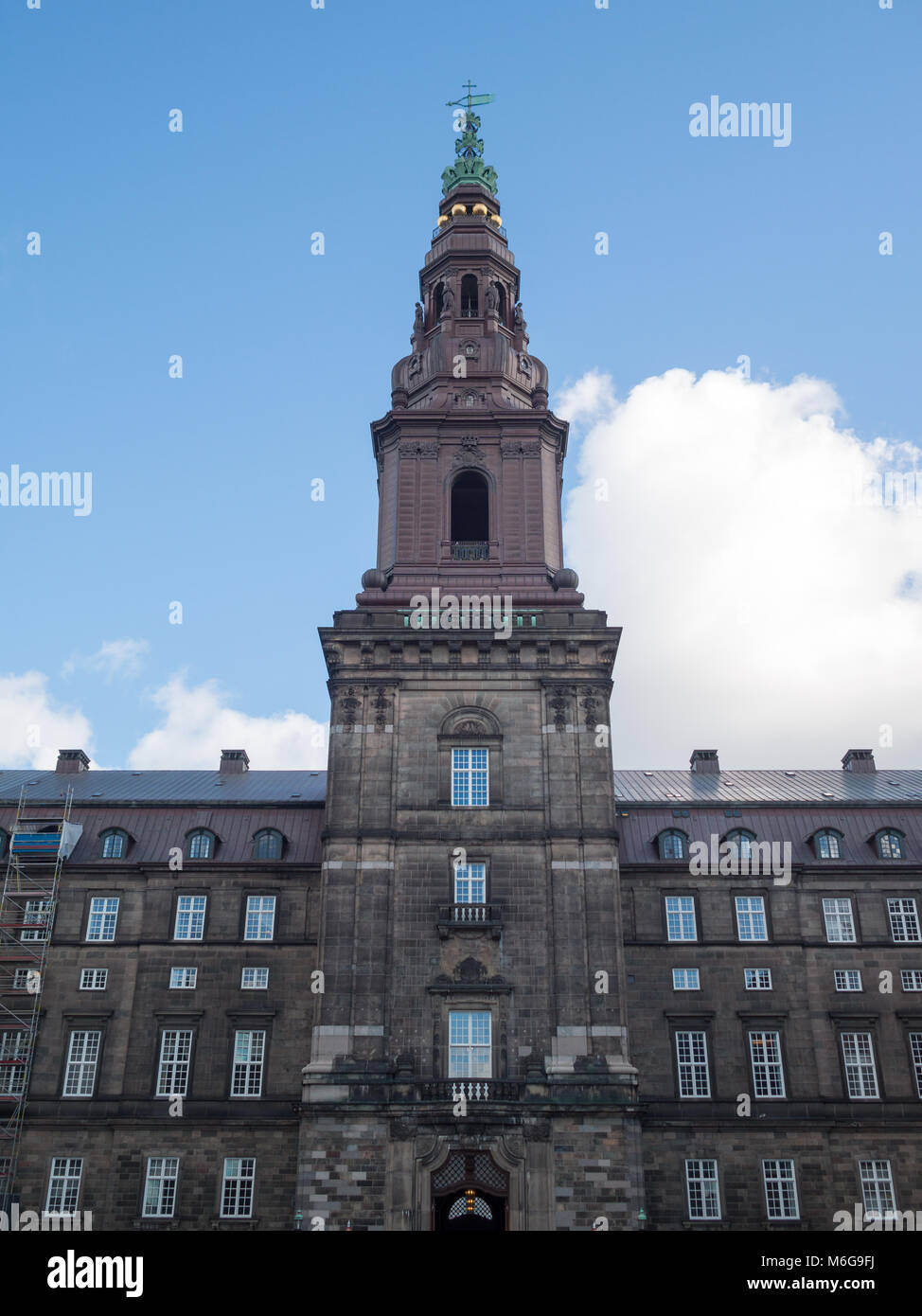 Copenhagen denmark the christiansborg palace christiansborg slot hi-res ...