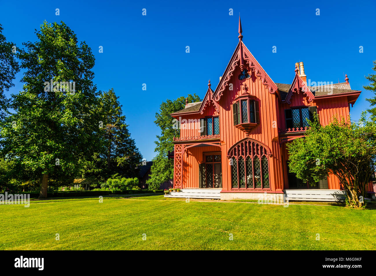 Roseland Cottage Woodstock, Connecticut, USA Stock Photo - Alamy