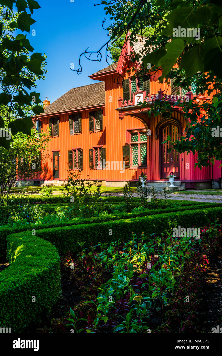 Roseland Cottage Woodstock, Connecticut, USA Stock Photo - Alamy