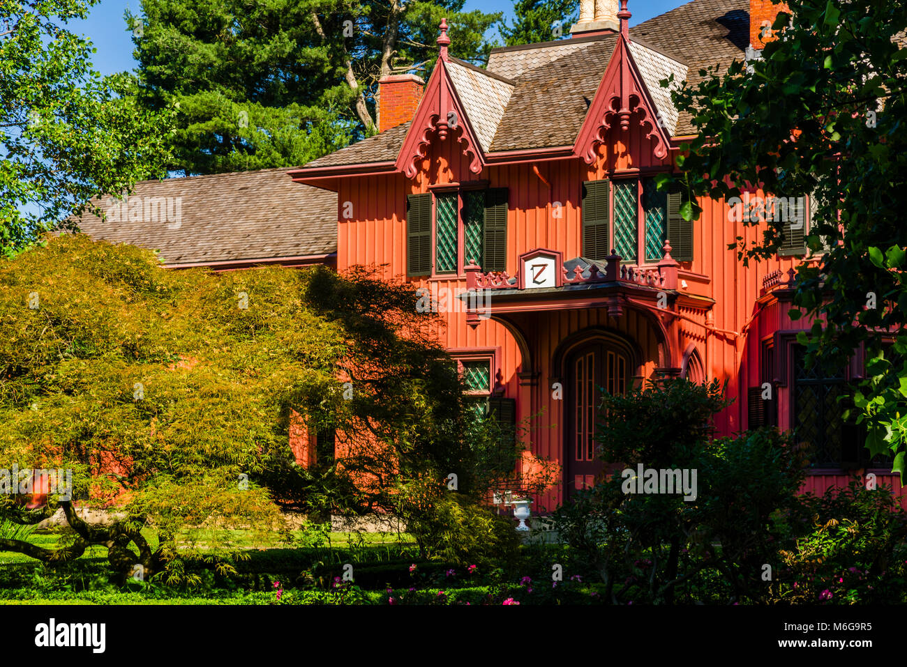Roseland Cottage Woodstock, Connecticut, USA Stock Photo - Alamy