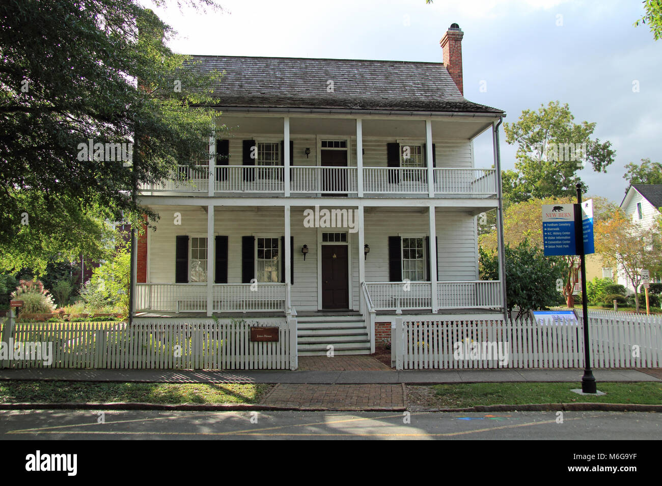 The historic Jones House was used by the Union army as a jail that held ...