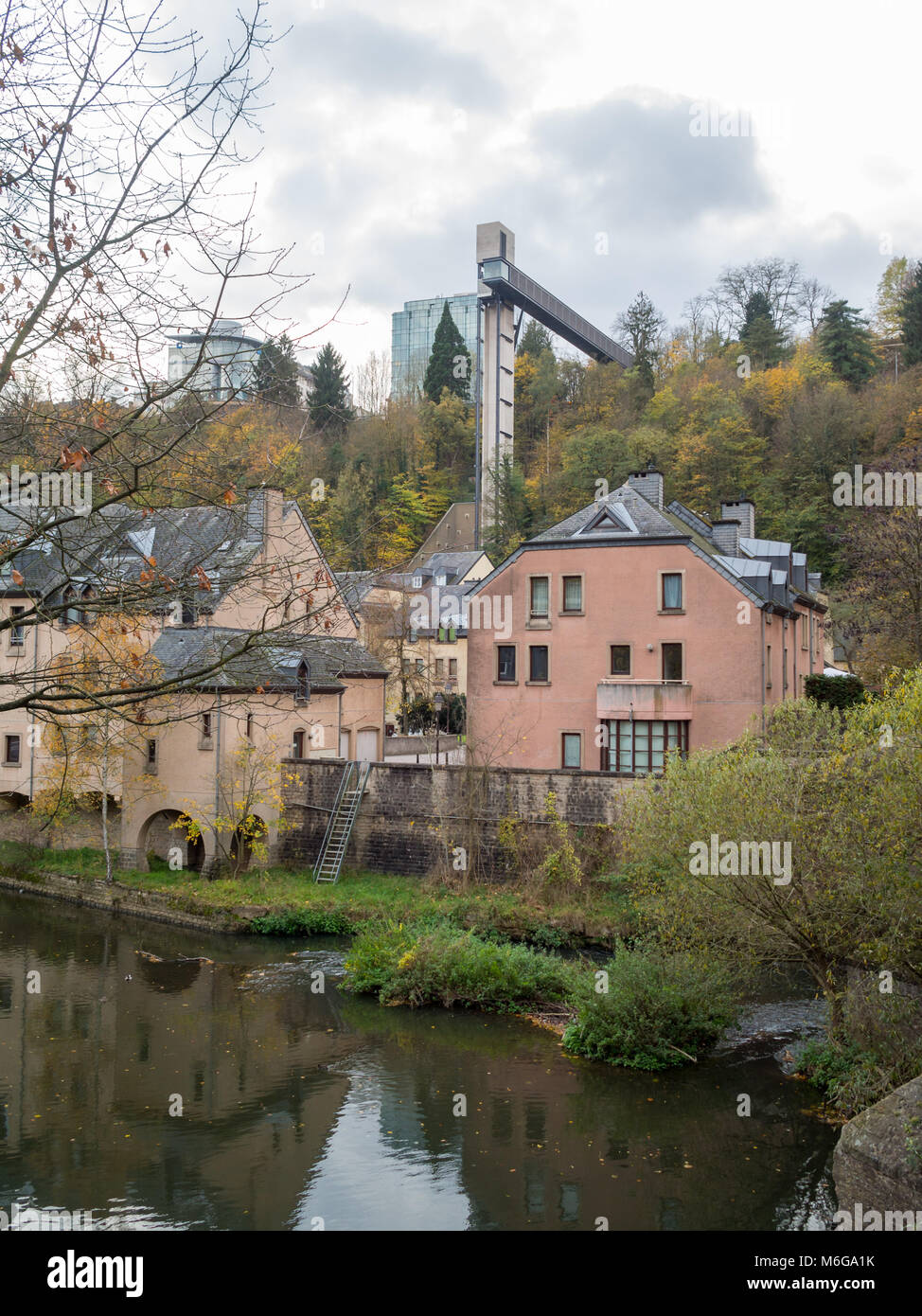 Pfaffenthal lift hi-res stock photography and images - Alamy