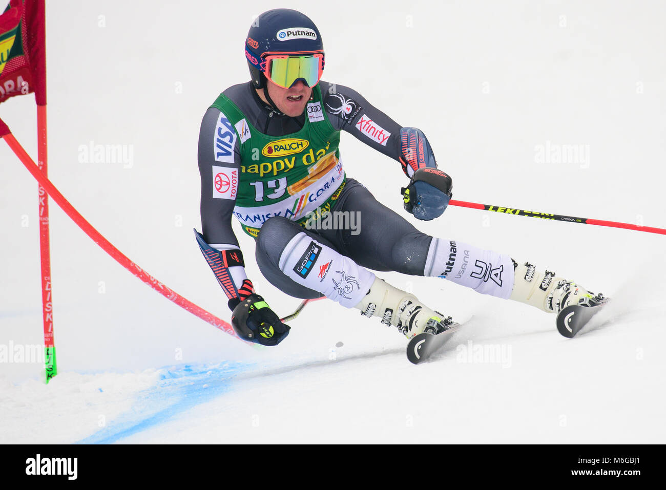 Kranjska Gora, Slovenia. 03rd Mar, 2018. Ted Ligety of United States of ...