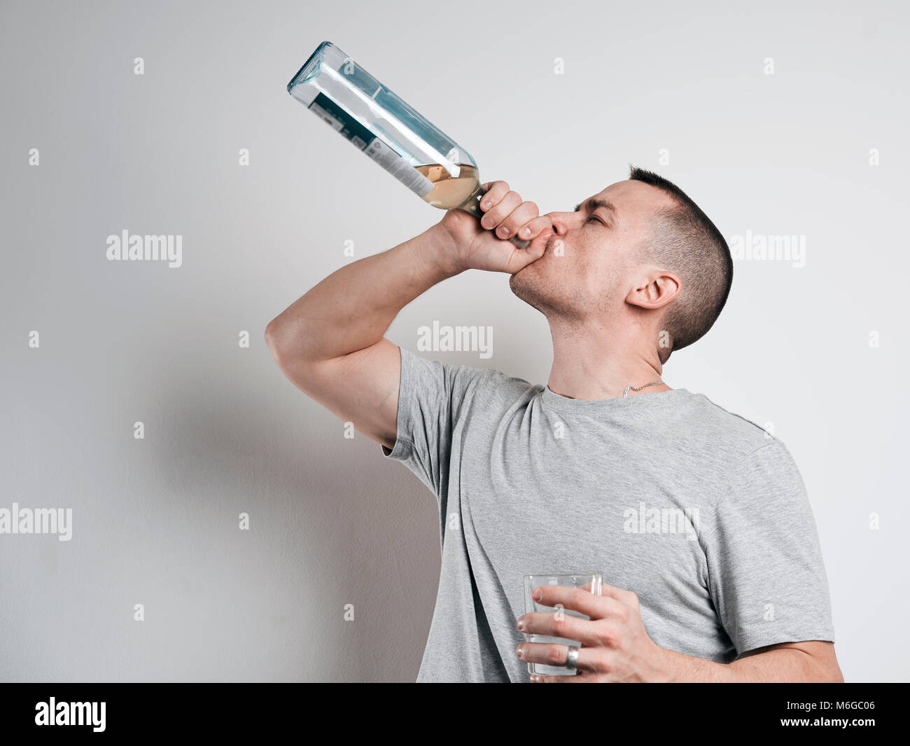 Happy drunk person hi-res stock photography and images - Alamy