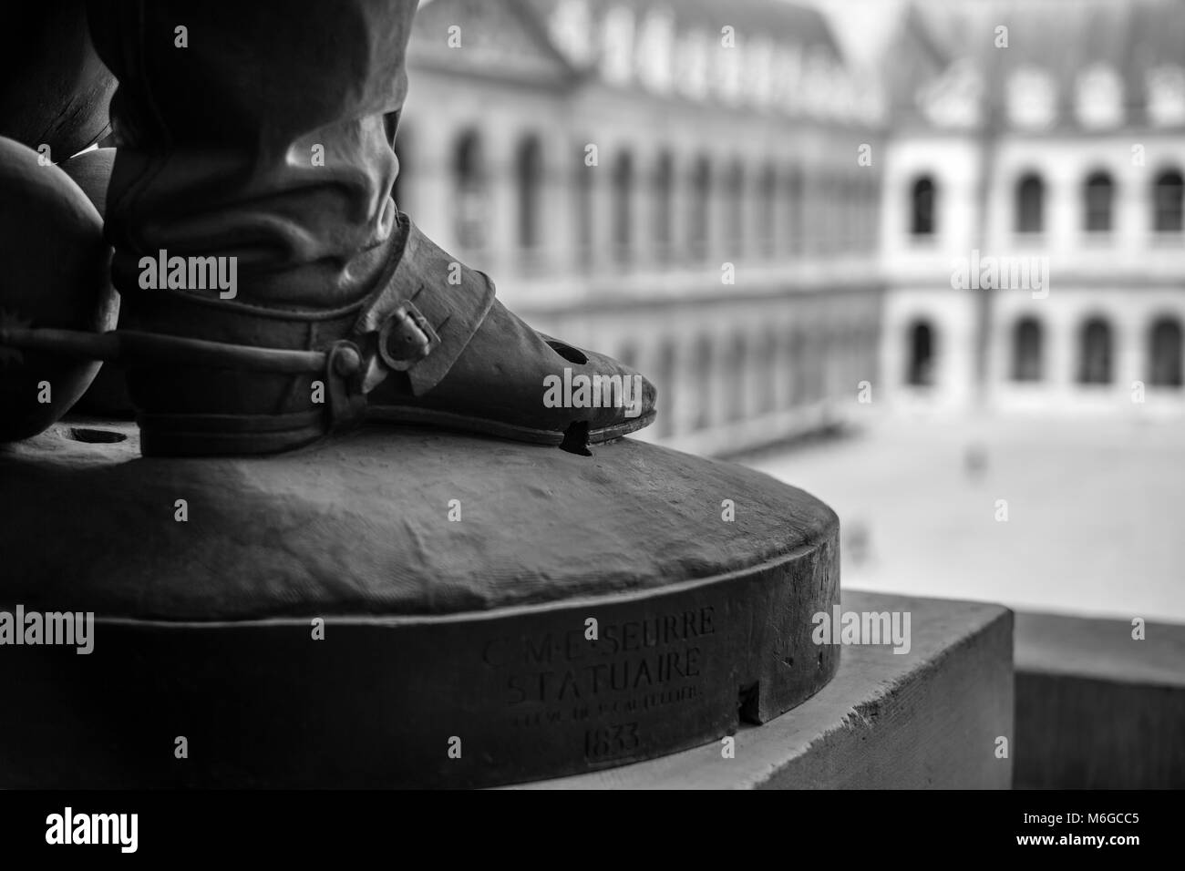 Boot sculpture Black and White Stock Photos & Images - Alamy
