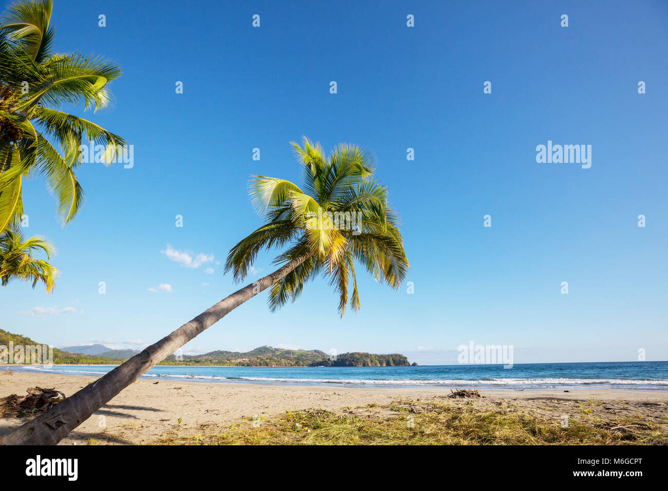 Beautiful tropical Pacific Ocean coast in Costa Rica Stock Photo - Alamy