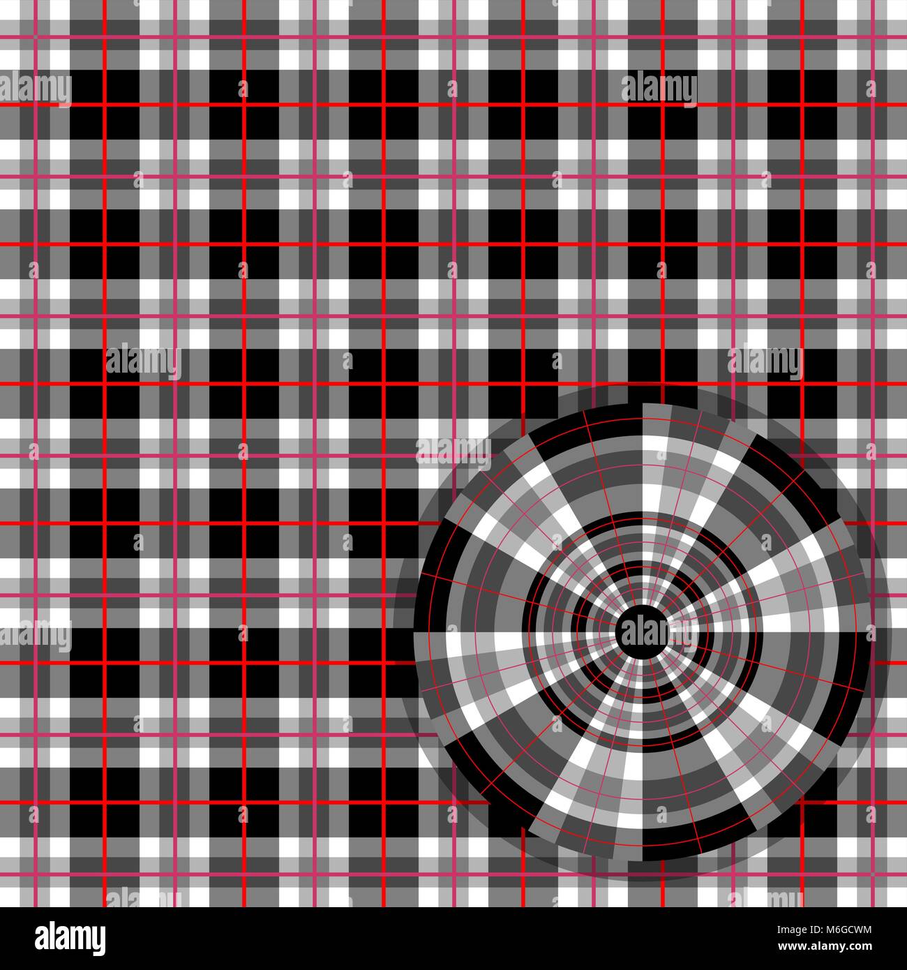 Background in a gray cell Stock Vector Image & Art - Alamy