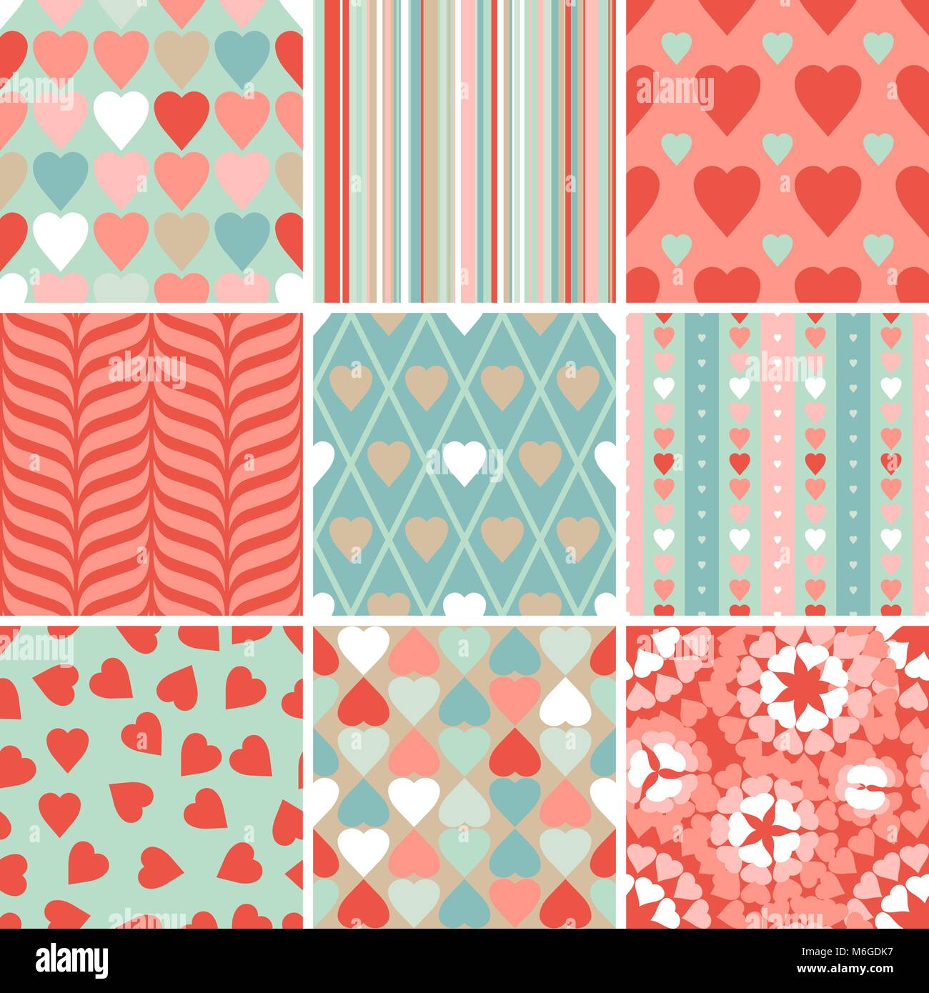Heart patterns hi-res stock photography and images - Alamy
