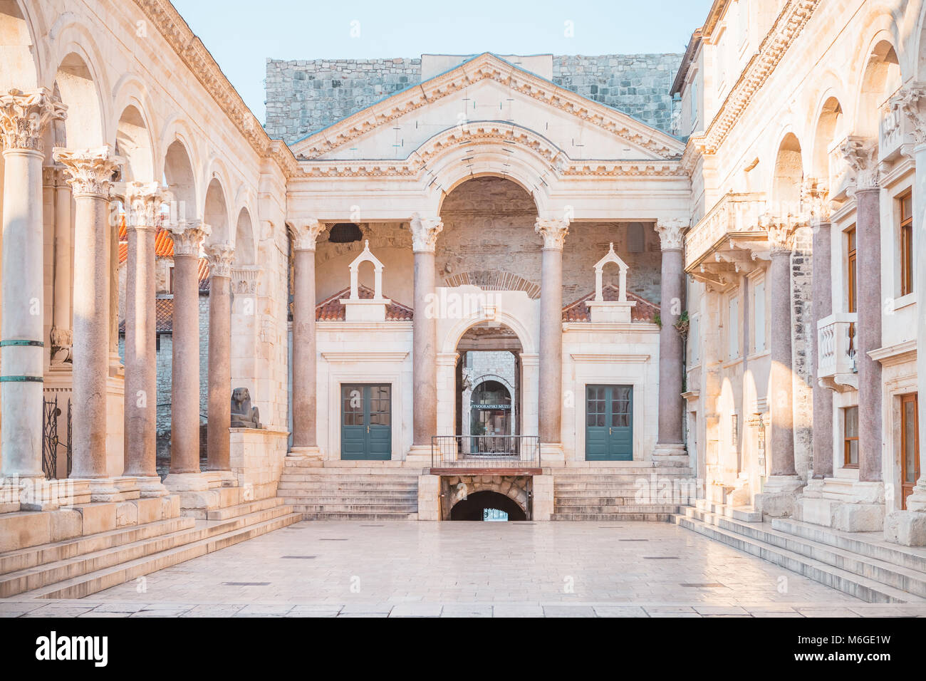 Beautiful palace built for the Roman Emperor Diocletian - Split ...