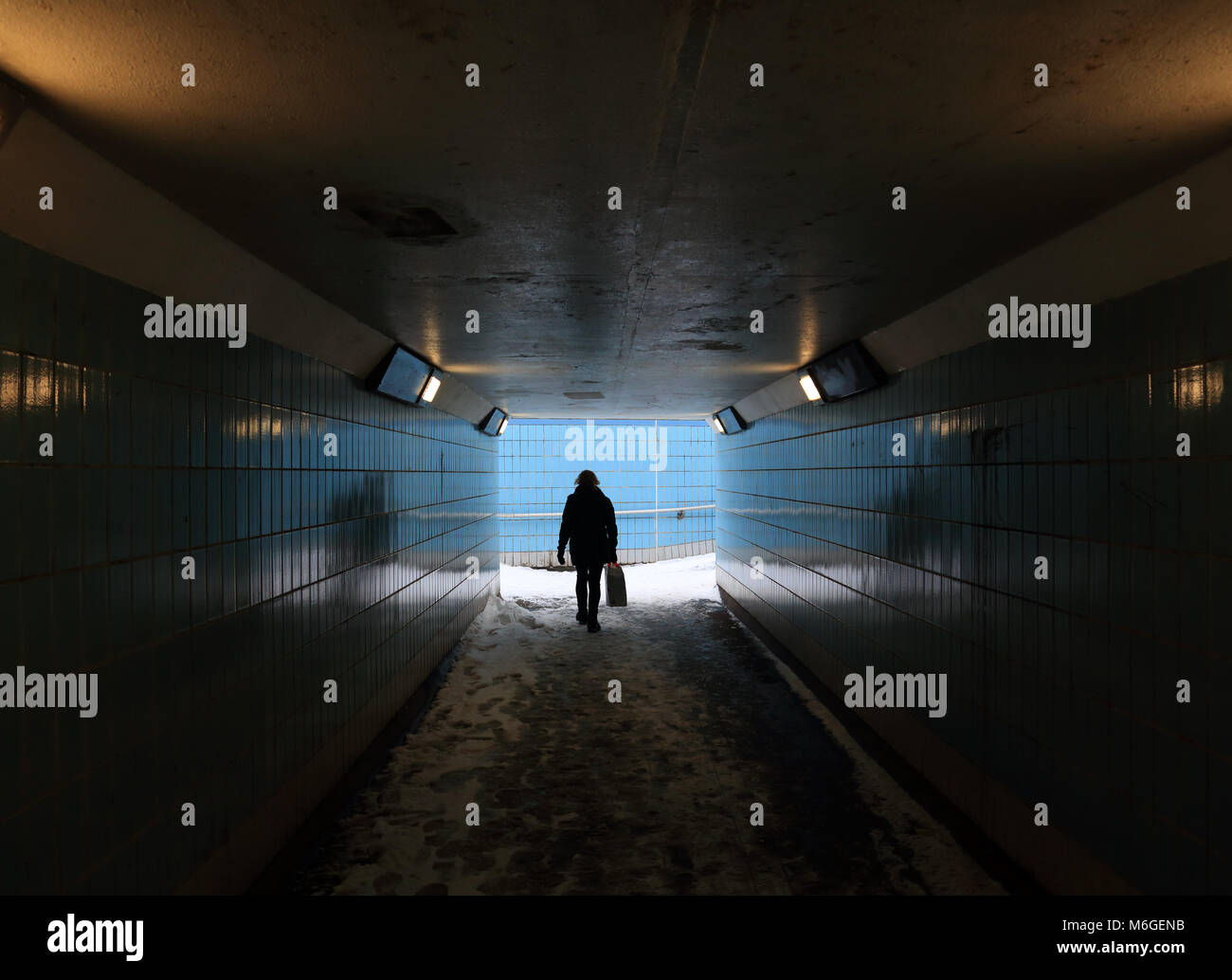 Stourbridge pedestrian subway hi-res stock photography and images - Alamy