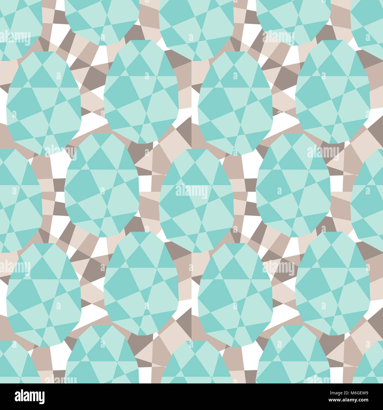 Seamless geometric pattern with origami elements Stock Vector Image ...