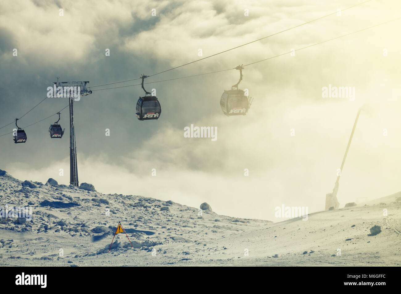 Chopok cable car hi-res stock photography and images - Alamy
