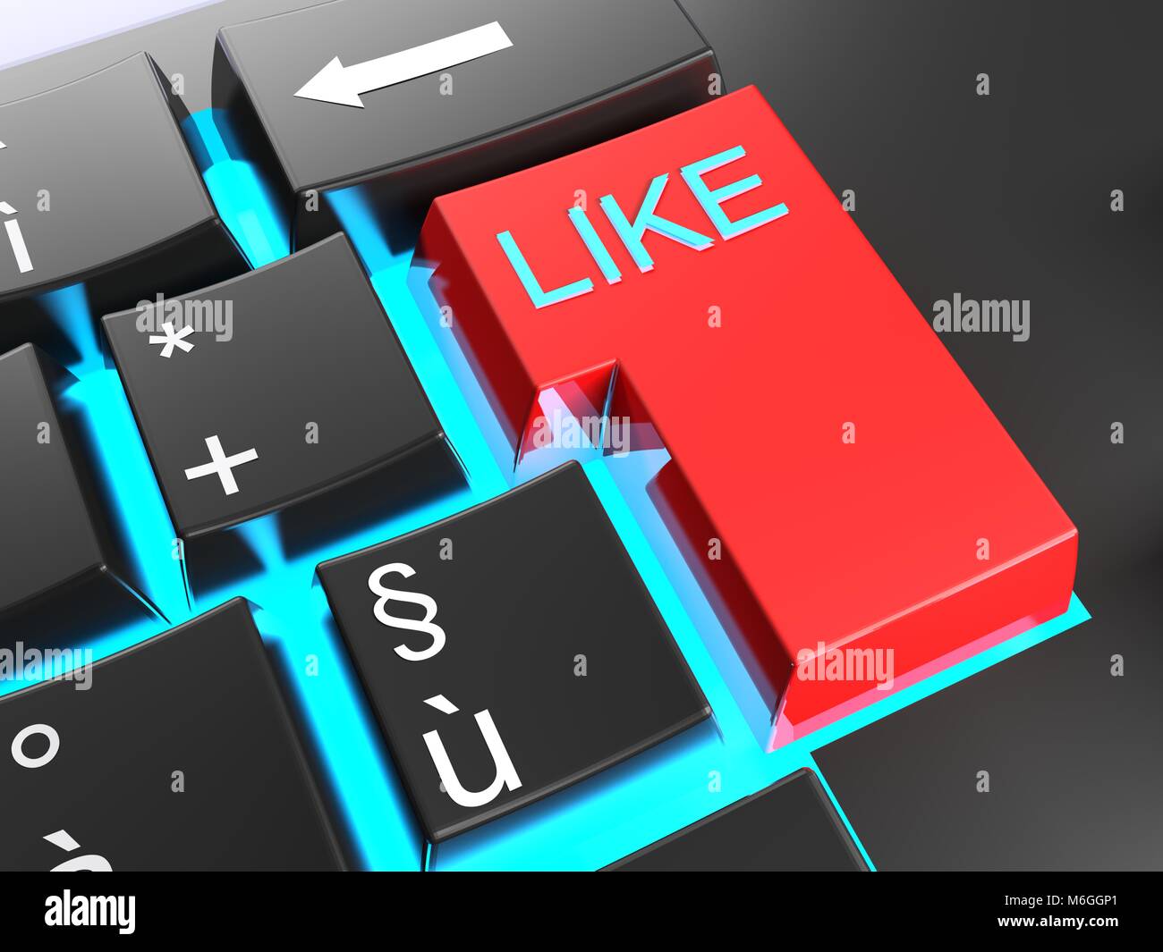 Like 3d computer keyboard hi-res stock photography and images - Alamy