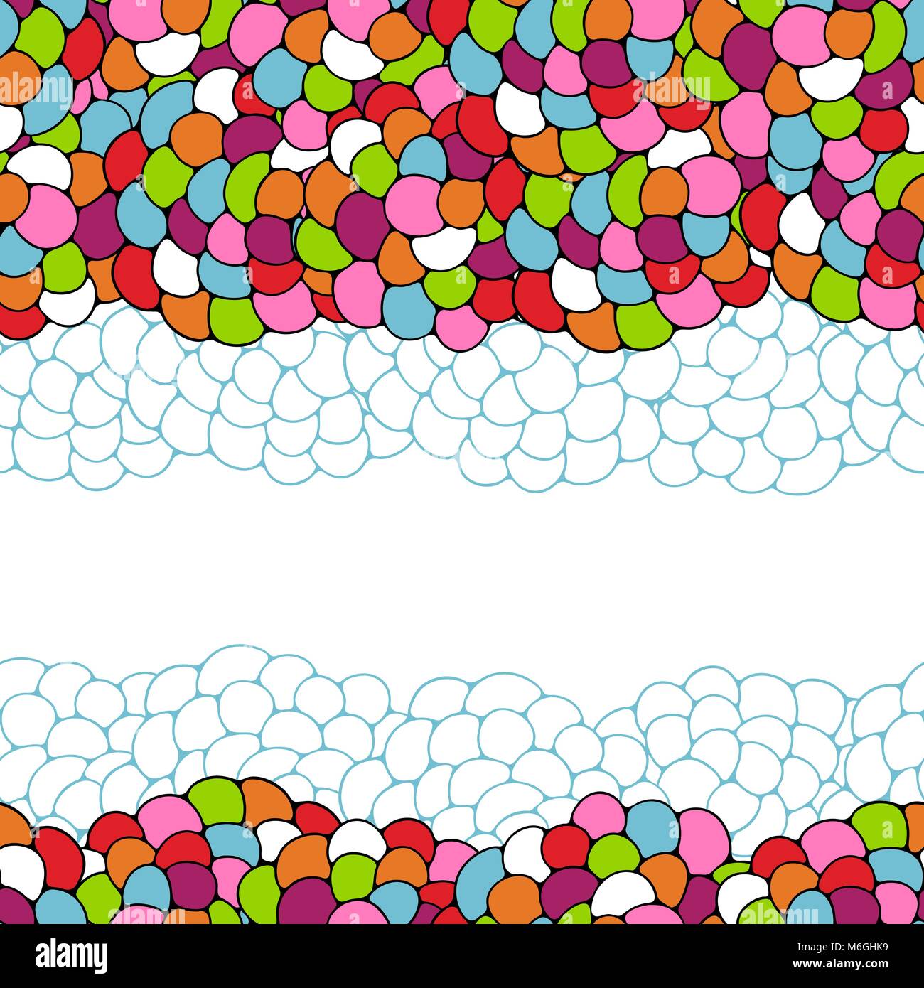 Seamless abstract hand drawn pattern Stock Vector Image & Art - Alamy