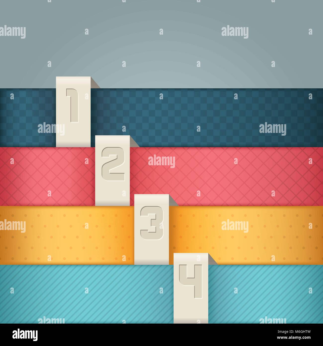 Design Paper Banners Template Infographic High Resolution Stock ...