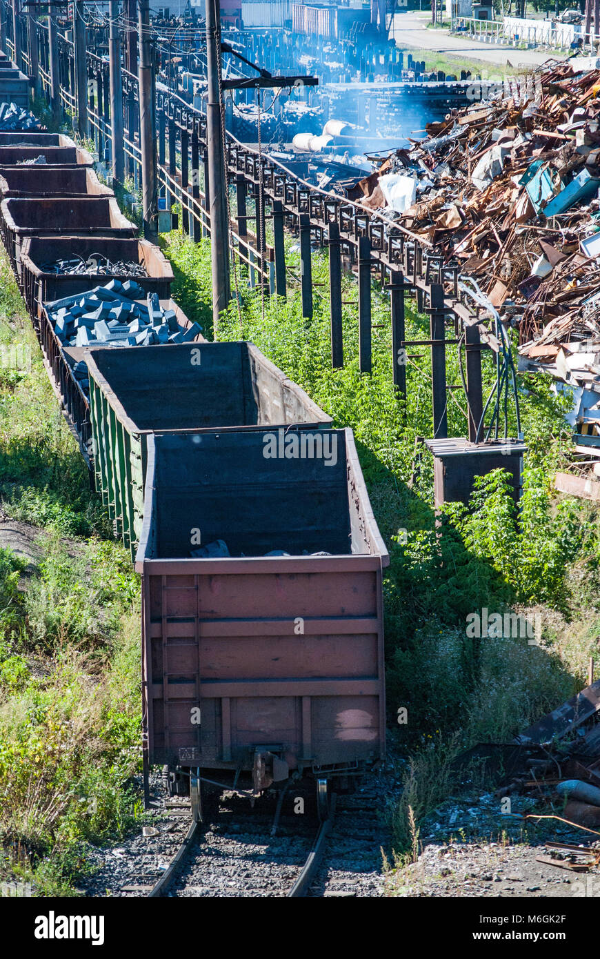 Freight train composition hi-res stock photography and images - Alamy