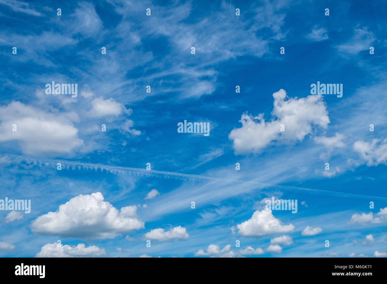 Sky with different types of clouds hi-res stock photography and images ...