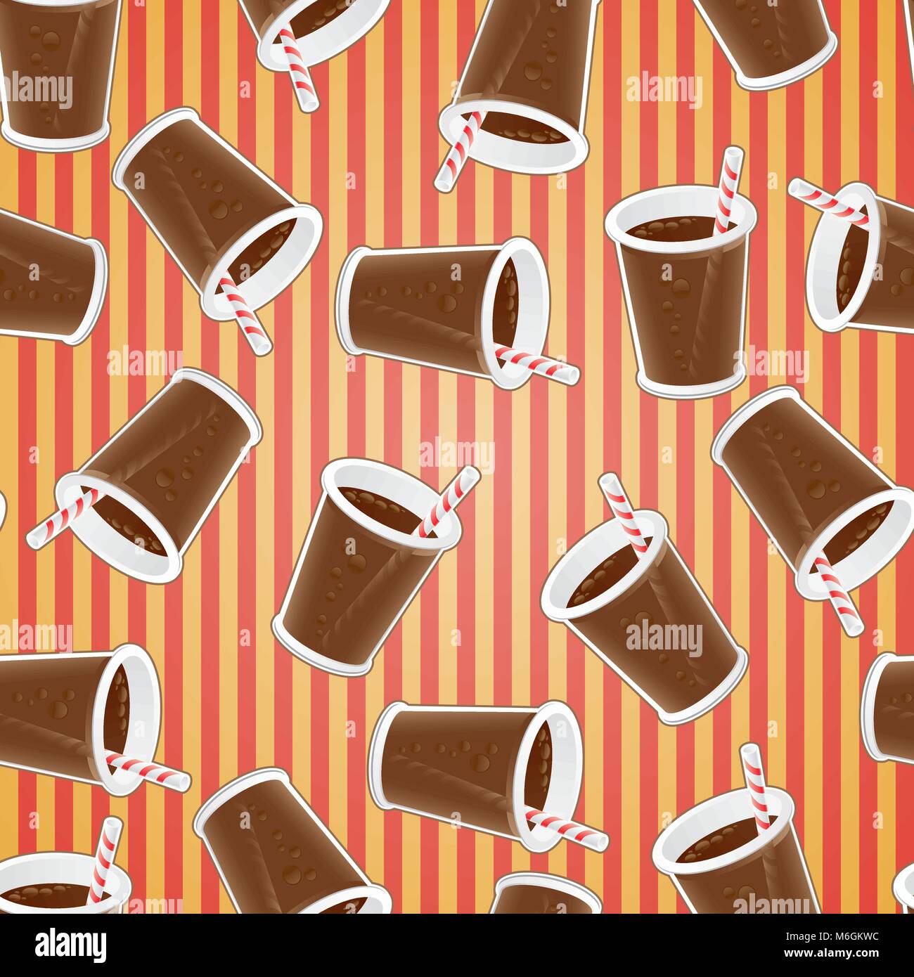 Fast food seamless pattern background Stock Vector Image & Art - Alamy