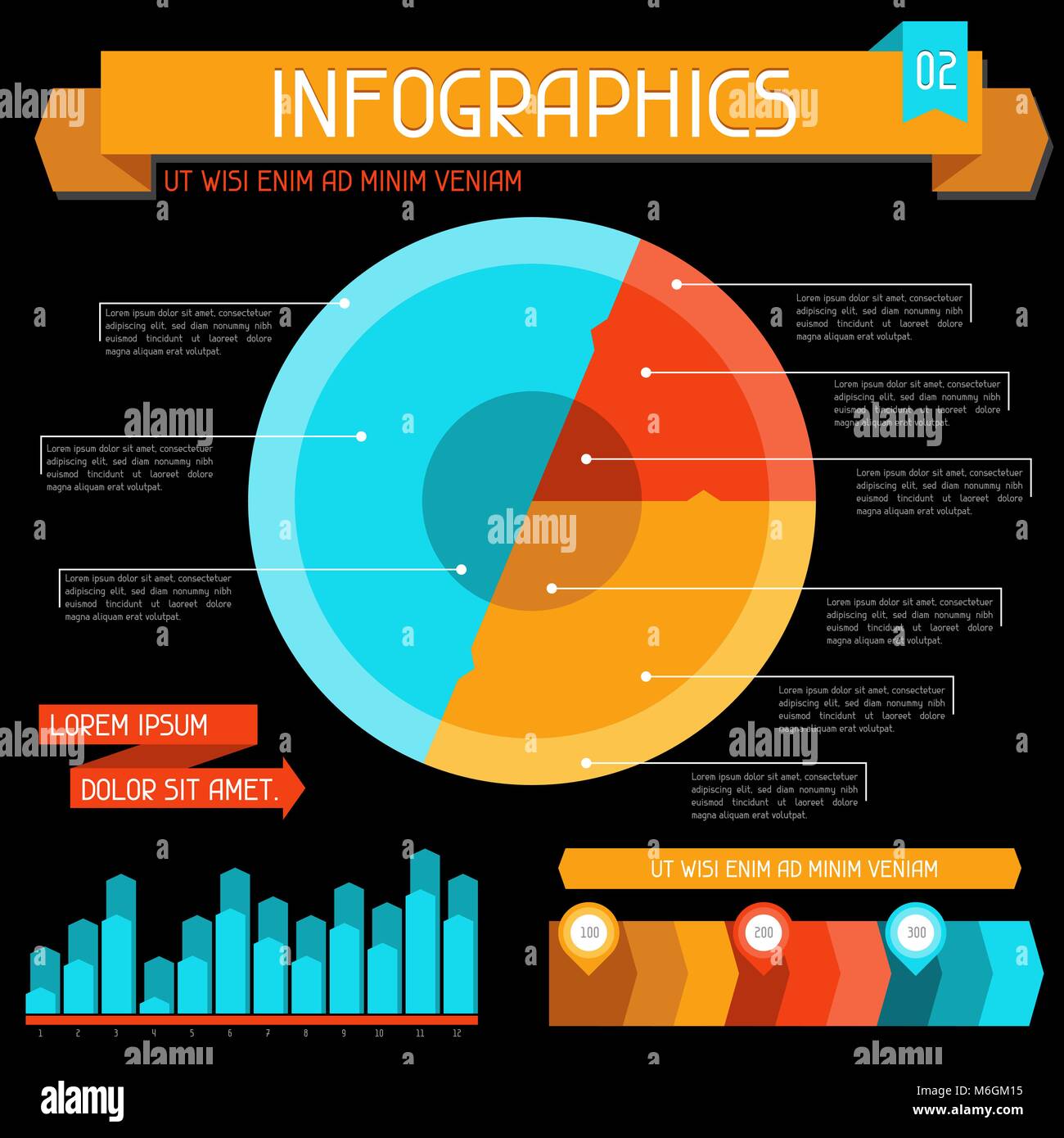 Info graphic elements Stock Vector Images - Alamy