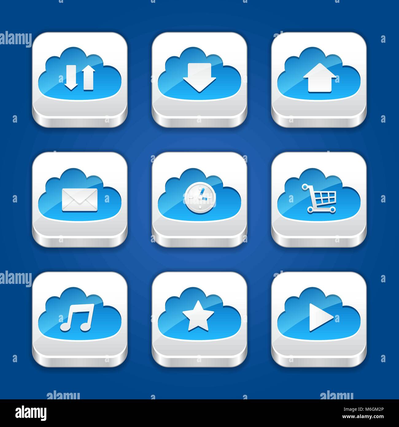 Play store app icon Stock Vector Images - Alamy