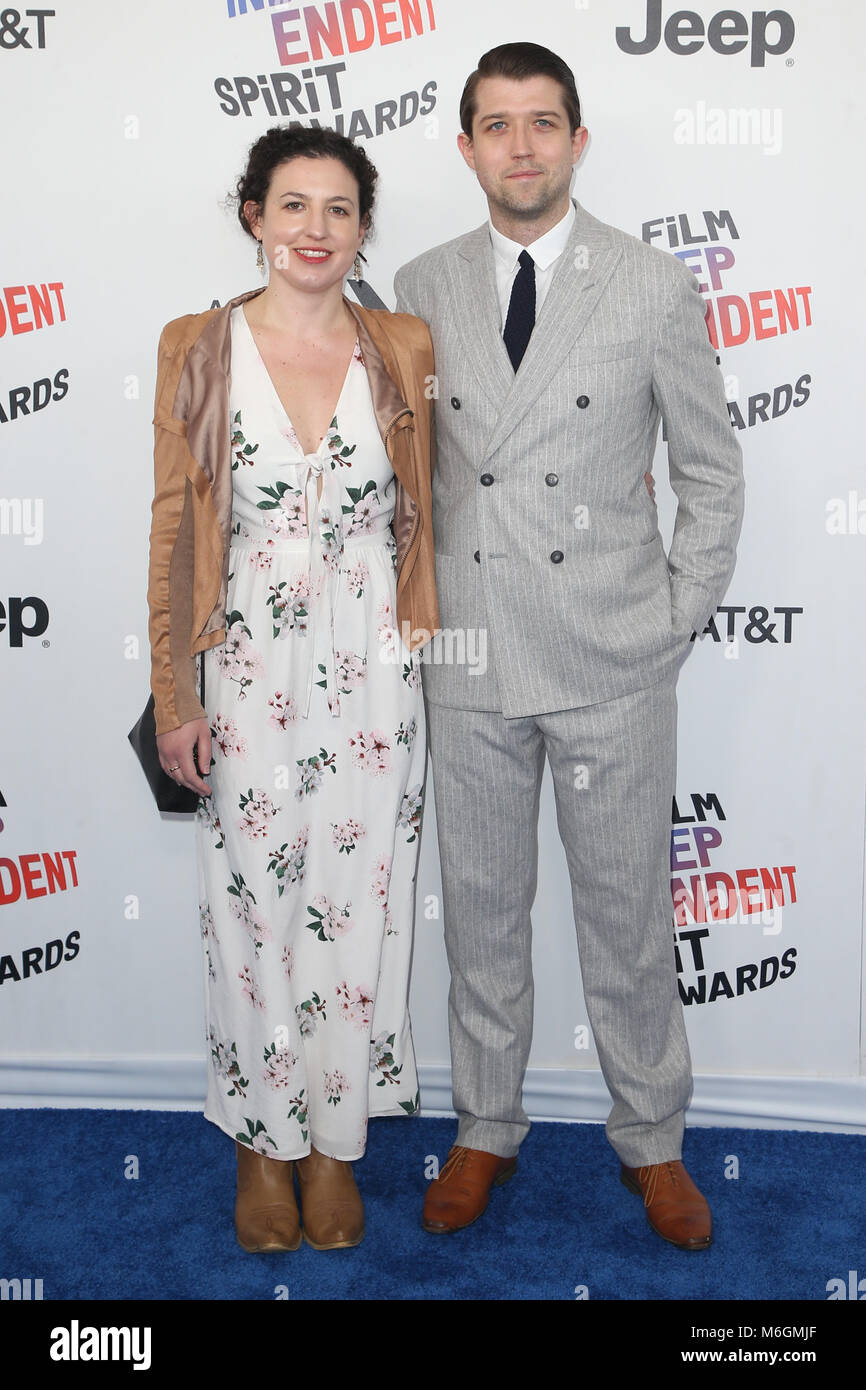 Santa Monica, Ca. 3rd Mar, 2018. Kate Barker-Froyland, Thomas Froyland ...