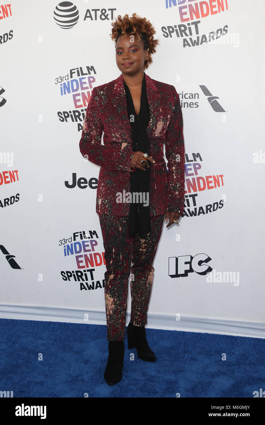 Santa Monica, Ca. 3rd Mar, 2018. Dee Rees at The 33rd Annual Film ...