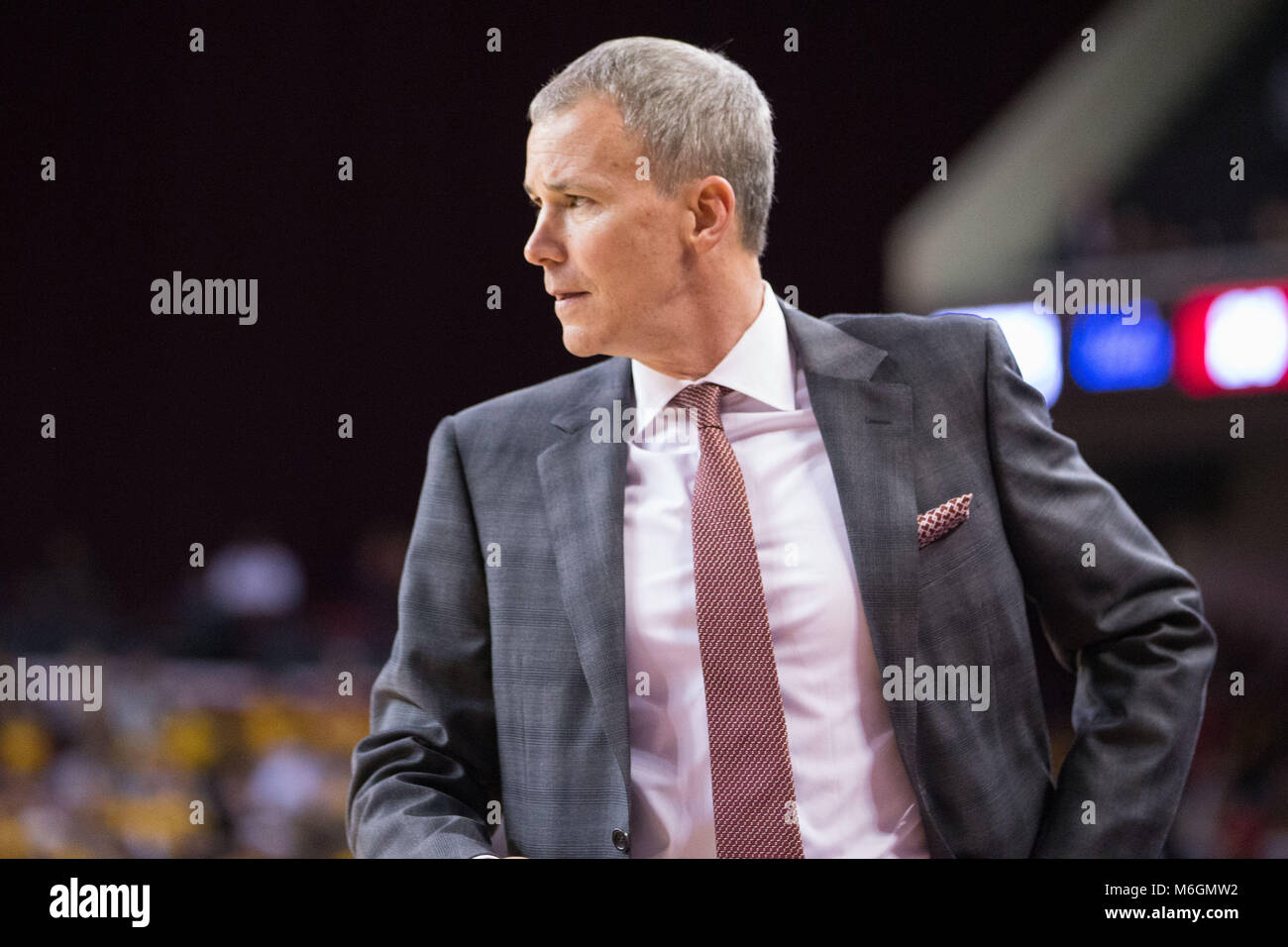 LOS ANGELES, CA - March 3: USC Trojans head coach Andy Enfield in a ...