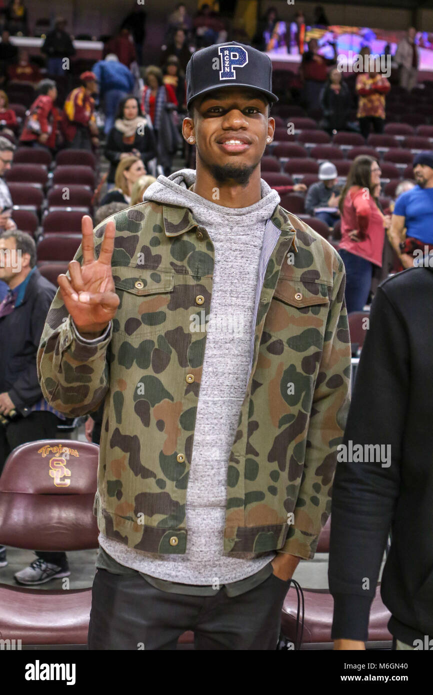 Los Angeles, CA, USA. 3rd Mar, 2018. USC Track and Field High Jumper ...
