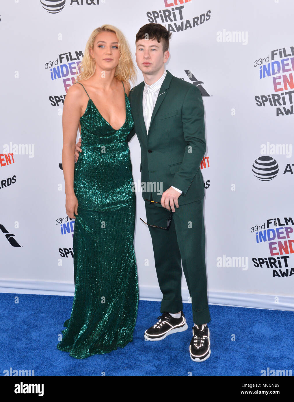 SANTA MONICA, CA. March 03, 2018: Barry Keoghan & Shona Guerin at the ...