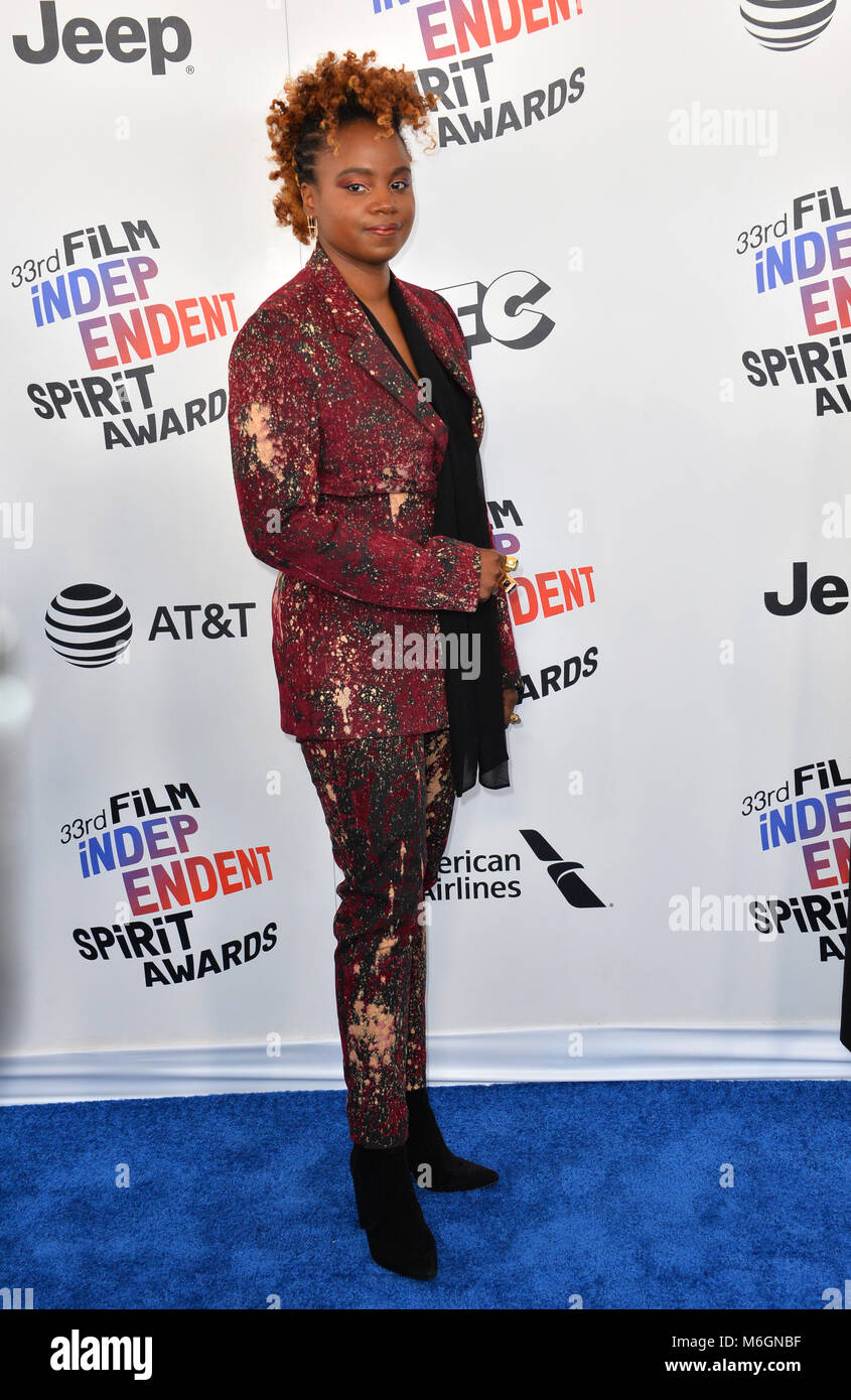 SANTA MONICA, CA. March 03, 2018: Dee Rees at the 2018 Film Independent ...