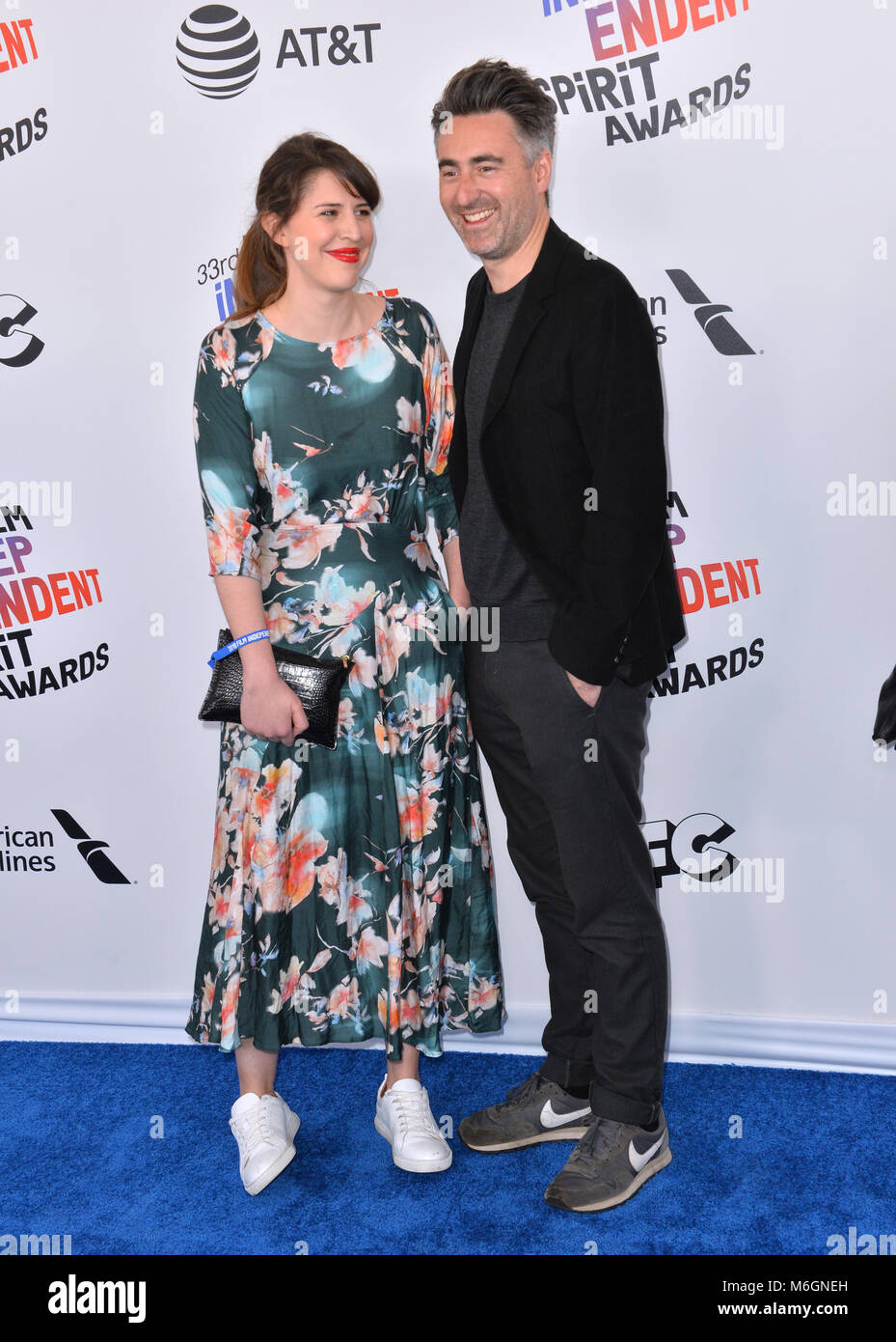 SANTA MONICA, CA. March 03, 2018: William Oldroyd & Alice Birch at the ...