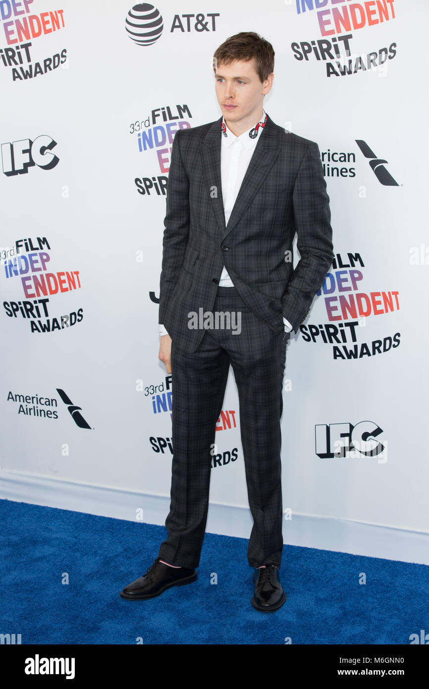 Santa Monica, USA. 02nd Mar, 2018. Harris Dickinson attends the ...