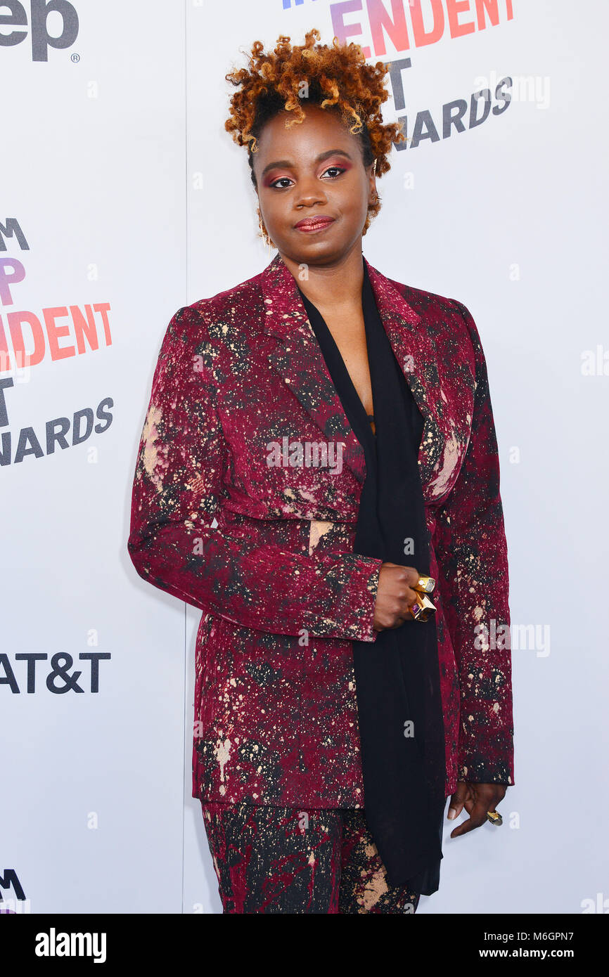 Dee Rees attends the 2018 Film Independent Spirit Awards on March 3 ...
