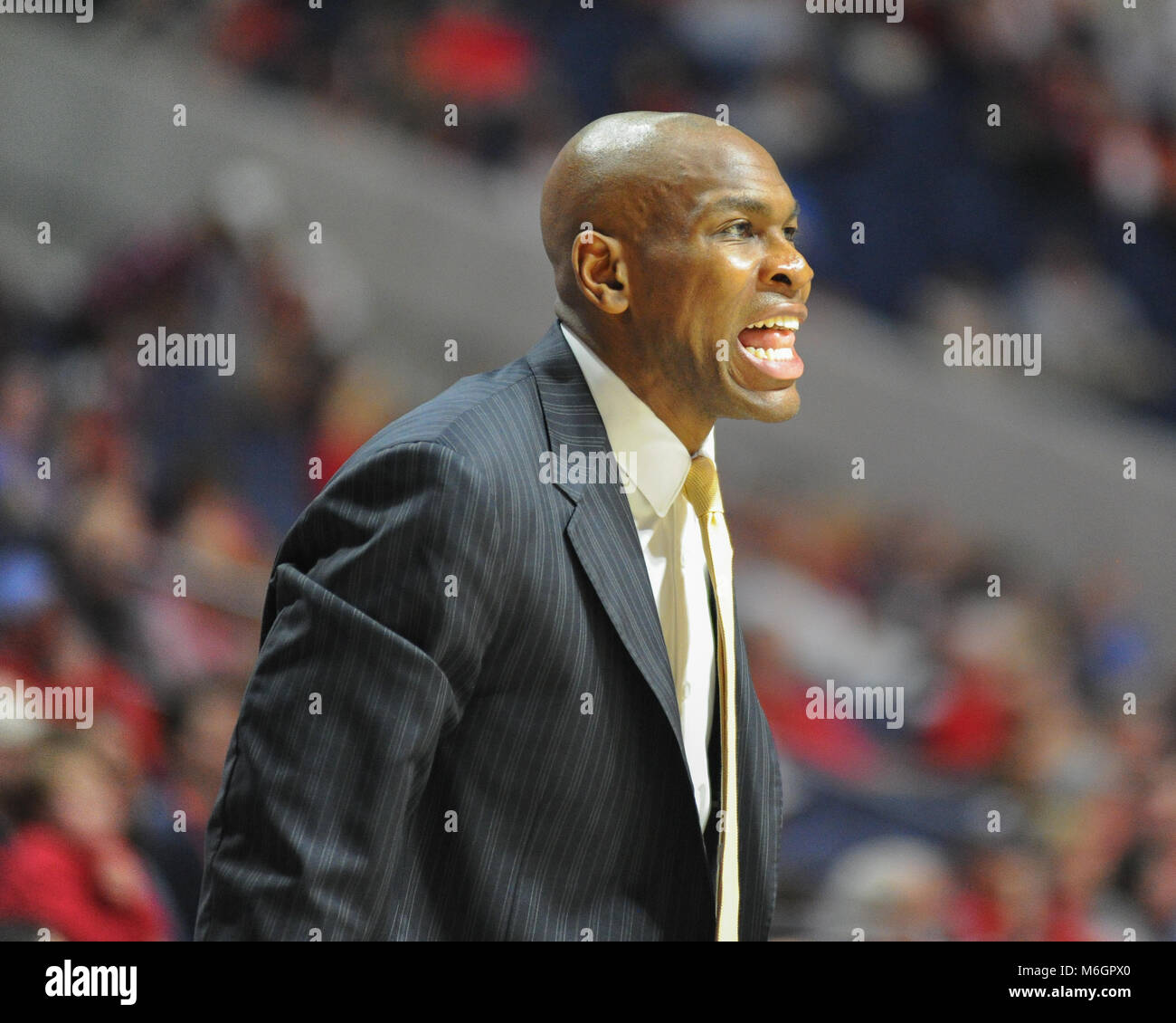 March 03, 2018; Oxford, MS, USA; Vanderbilt Assistant Head Coach, Roger ...