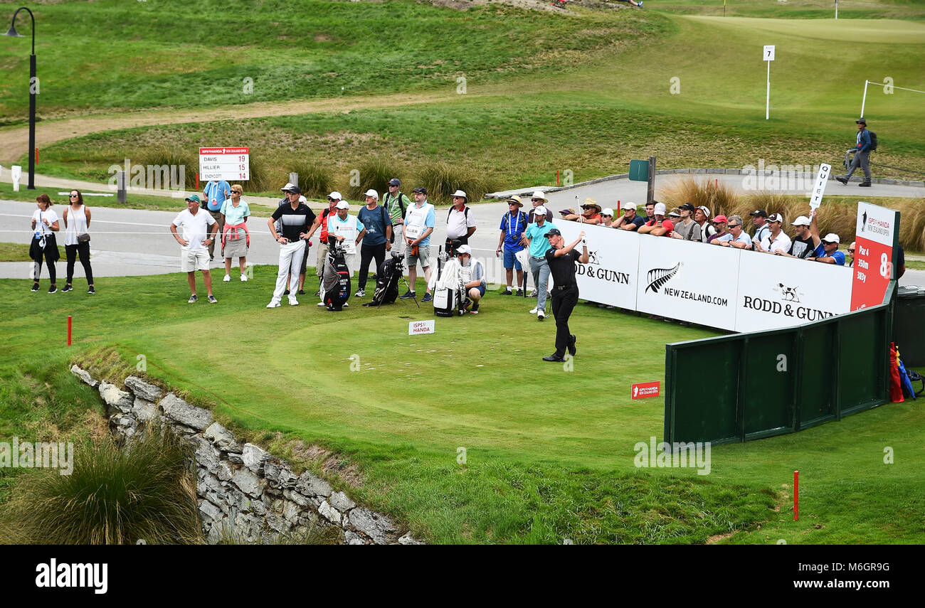 4th March 2018, The Hills Golf Course, Arrowtown. New Zealand; ISPS ...
