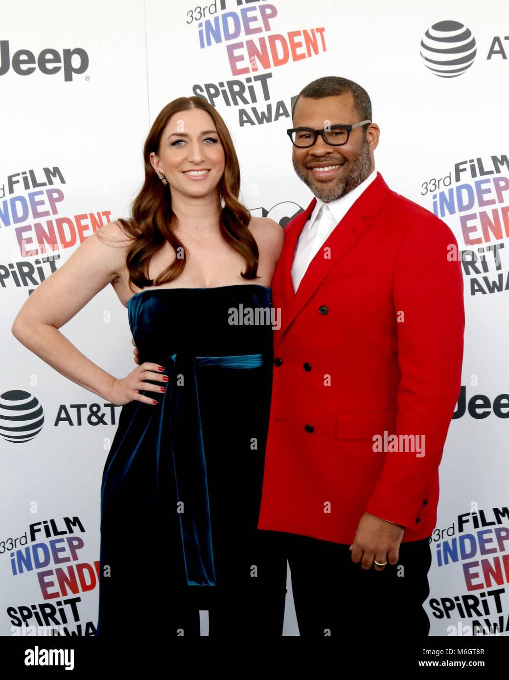 Santa Monica, CA. 3rd Mar, 2018. Chelsea Peretti, Jordan Peele at ...